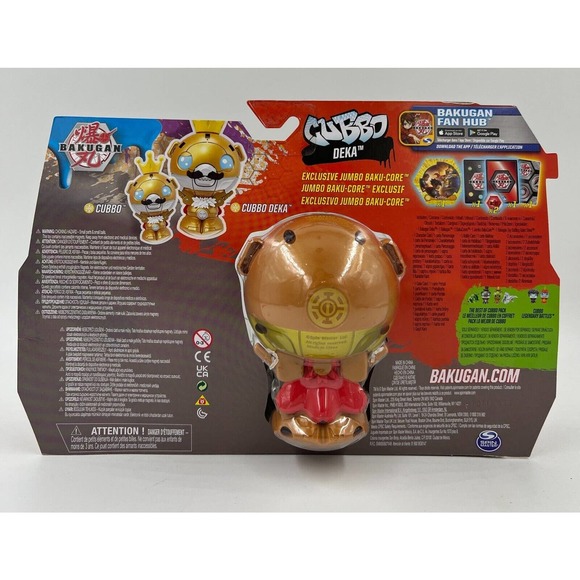 Jumbo | Toys | Bakugan Cubbo Cubbo Deka Exclusive Jumbo Bakucore New ...